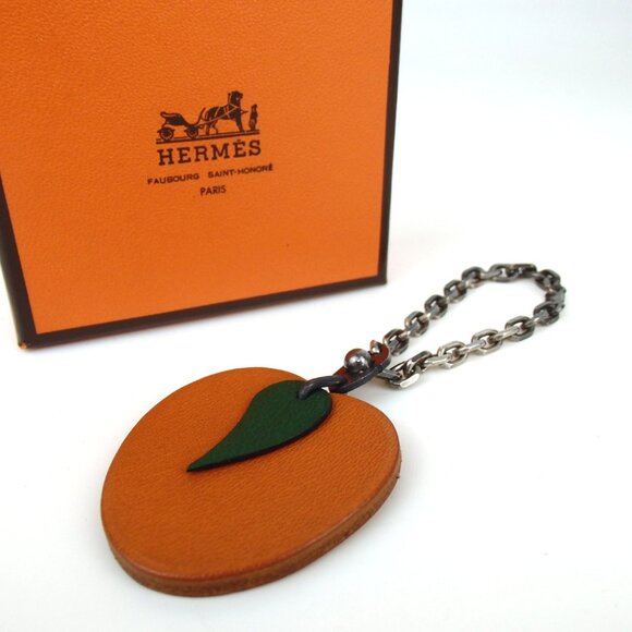 Hermes | Accessories | Authentic Hermes Fruit Charm Apricot Charm ...